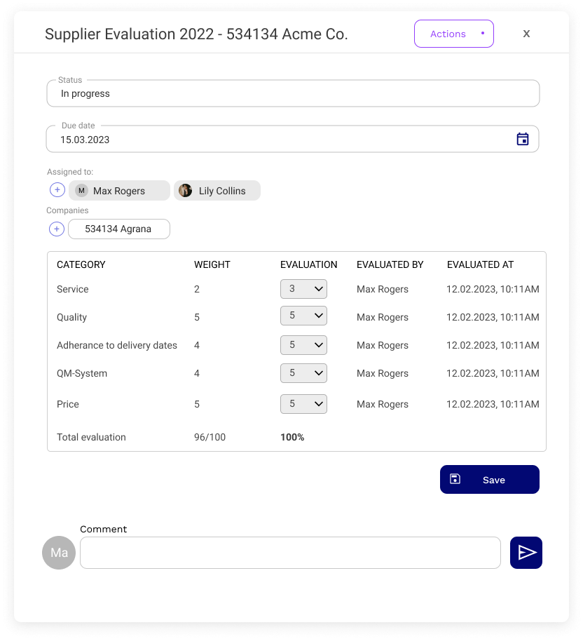 Supplier Risk Assessment and Management with relatico